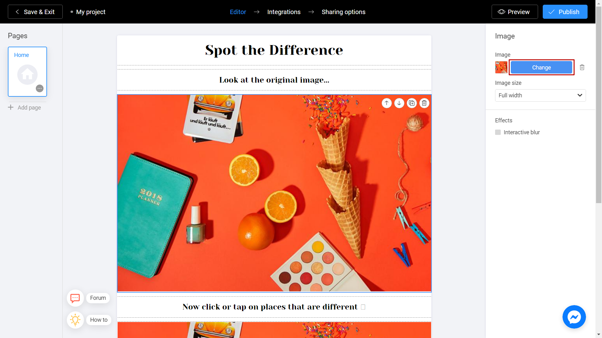 How to Create a Hidden Objects Game on Interacty - Interacty Help Center
